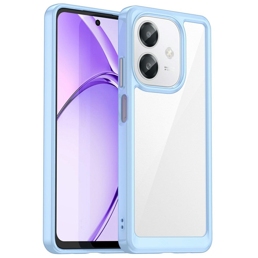 EIDERWOOD OPPO A60 / A40m / A40 Hybrid Plastik Cover - Gennemsigtig