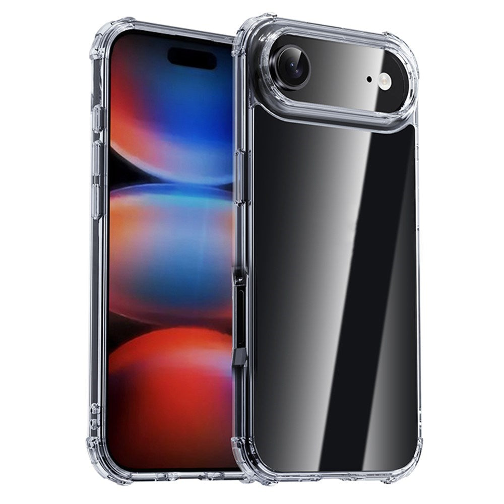 IPAKY iPhone Air Hybrid Cover m. Forstærkede Hjørner - Gennemsigtig