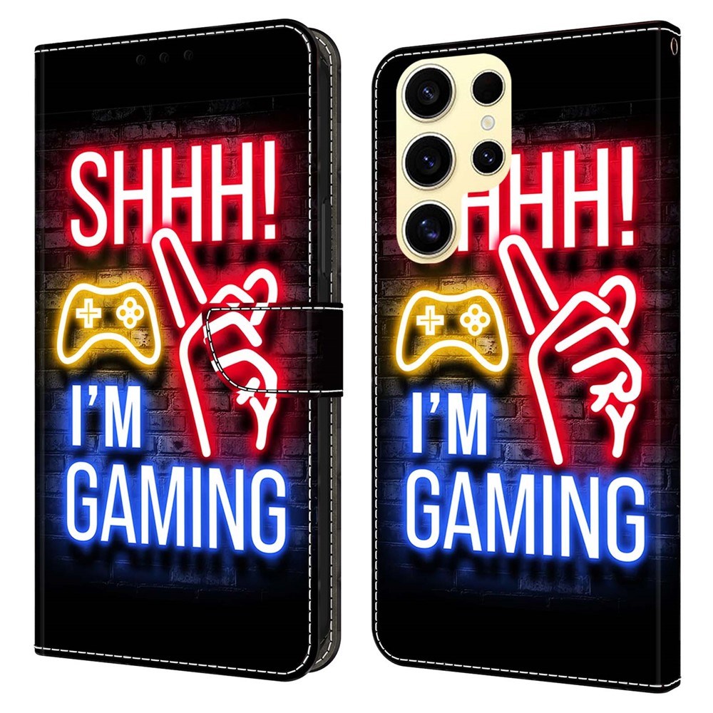 Samsung Galaxy S26 Ultra EIDERWOOD Kunstlæder Flip Cover m. Print - Ne