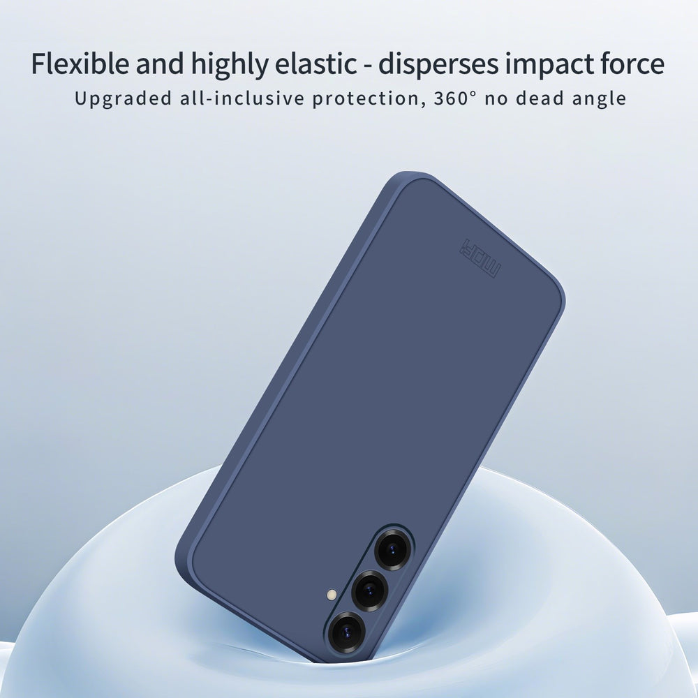 Samsung Galaxy S26 EIDERWOOD Fleksibelt Plastik Cover - Mørkeblå