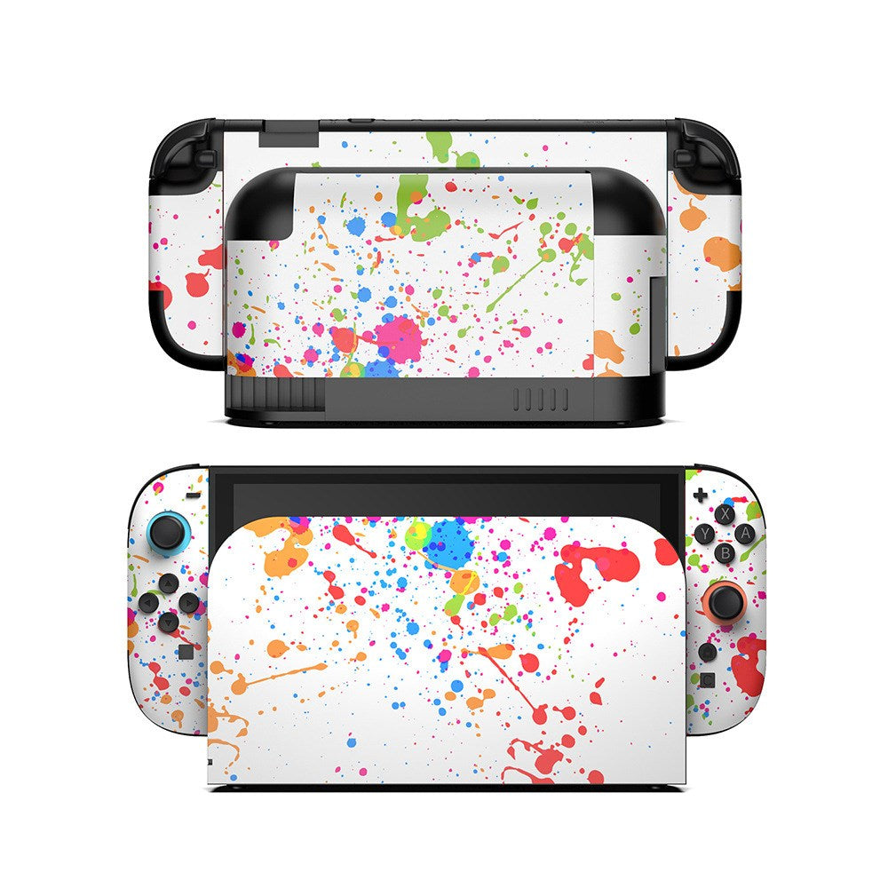 Nintendo Switch 2 Dekorativ Full Fit Skin - Graffiti | MOBILCOVERS.DK
