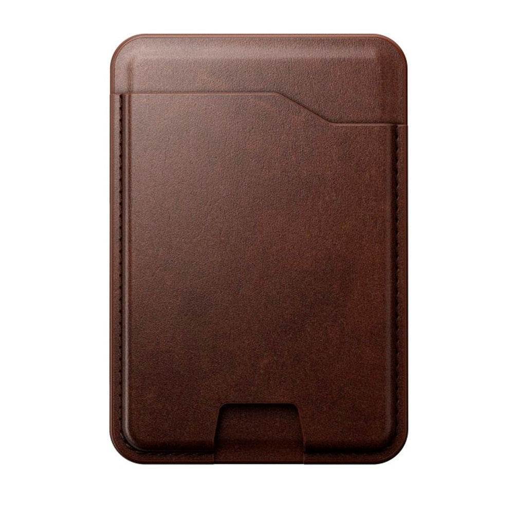 Nomad Horween Leather Mag Wallet m. Apple Find My - MagSafe Kompatibel
