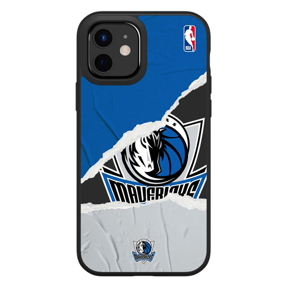 iPhone 12 / 12 Pro RhinoShield SolidSuit NBA Cover m. Dallas Mavericks